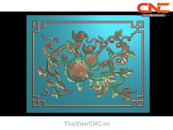 Mẫu bát bảo bình rượu CNC